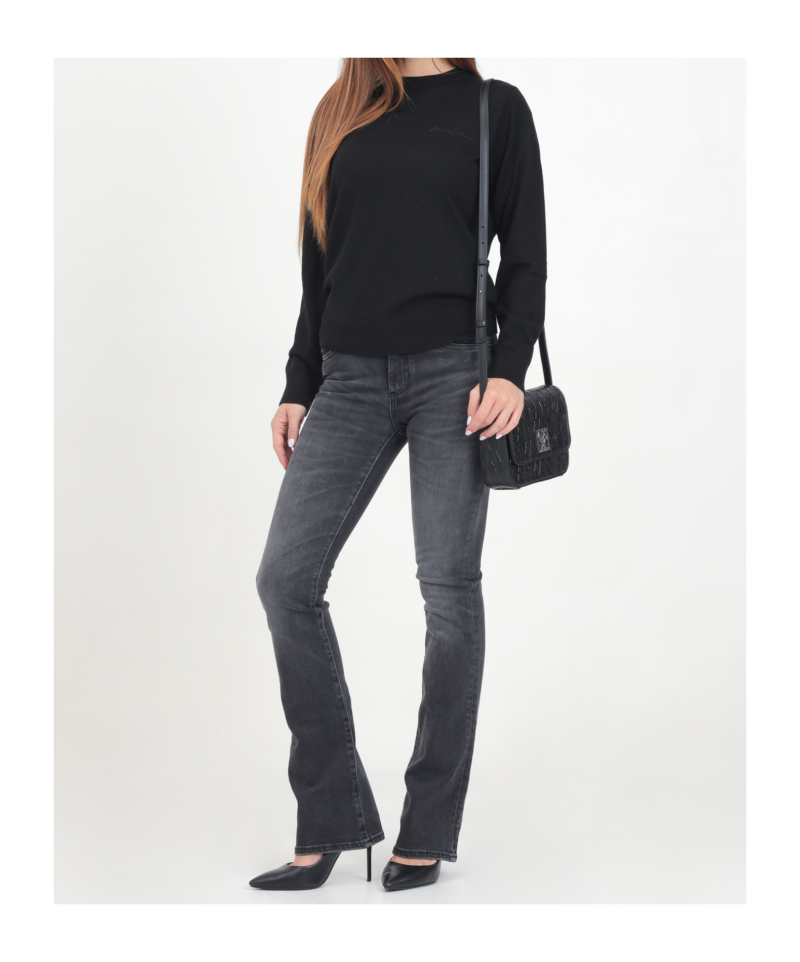 ARMANI EXCHANGE Armani Exchange Faded Bootcut Jeans